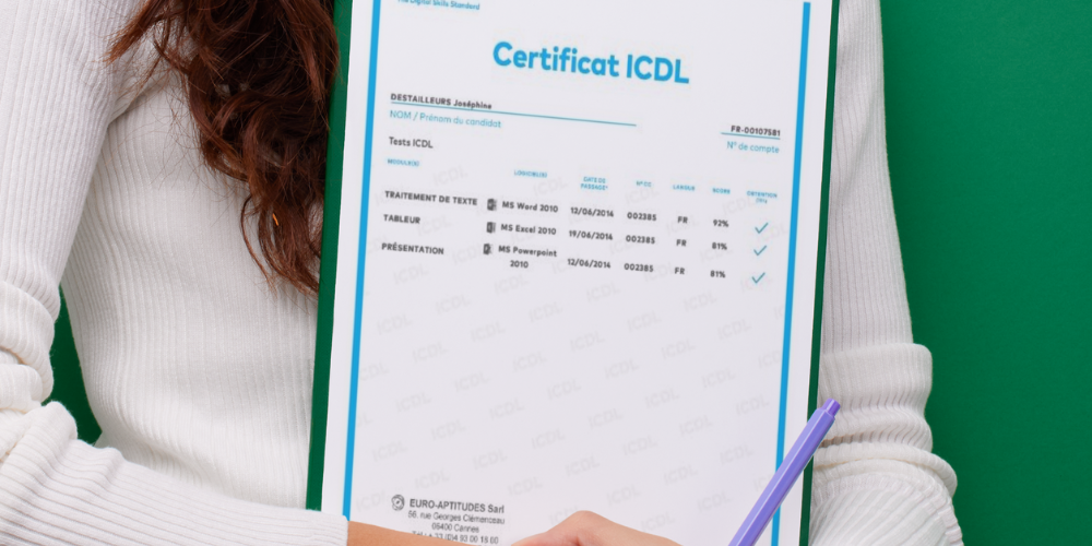 La certification ICDL - ICDL FRANCE